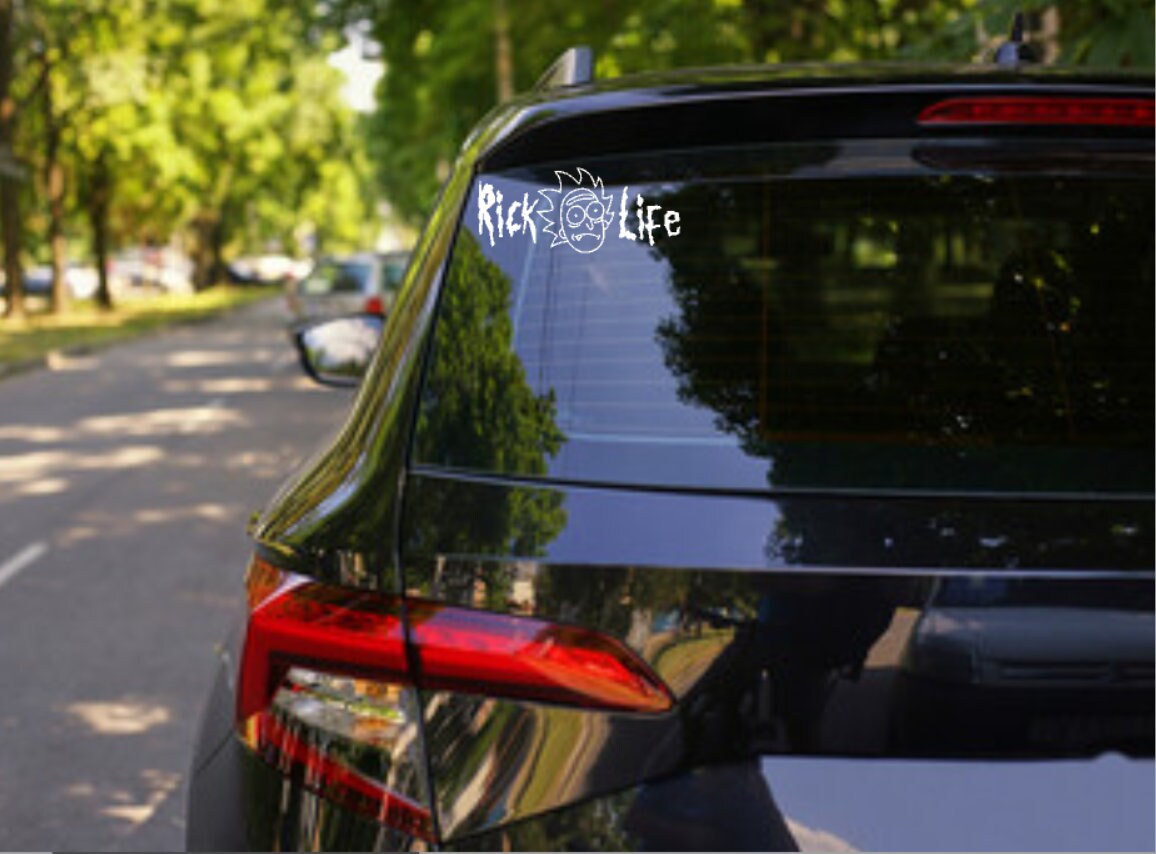 Rick Life Coche o Portátil Calcomanía Pegatina / Personalizar su coche ...