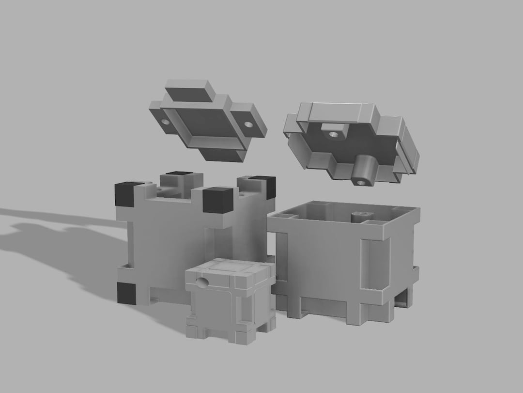 3D Models .stl Vector Dummy Cubes (FDM and Resin Models) - Etsy
