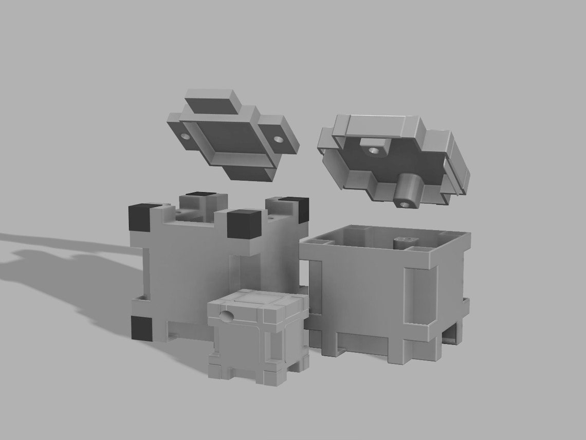 3D Models .stl Vector Dummy Cubes FDM and Resin Models | Etsy