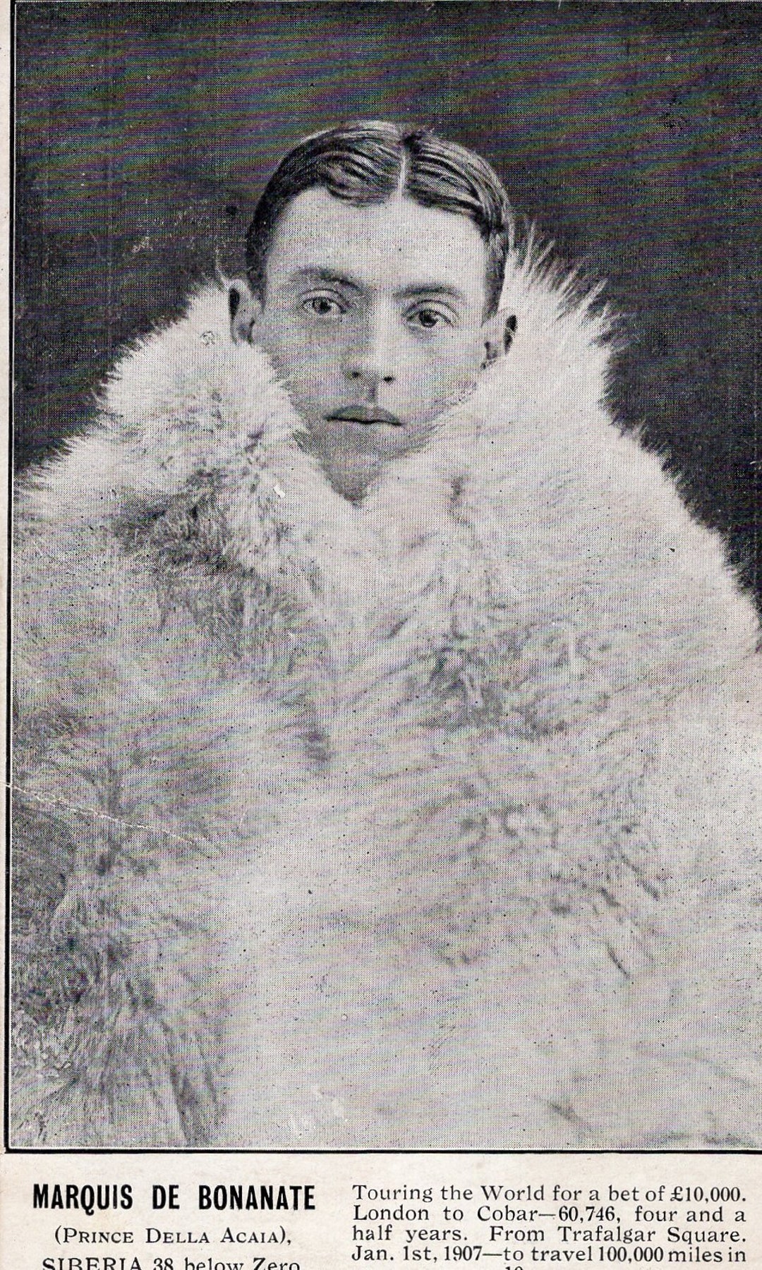 Prince Della Acaia World Tour on a Bet of Ten Thousand Pounds - Etsy