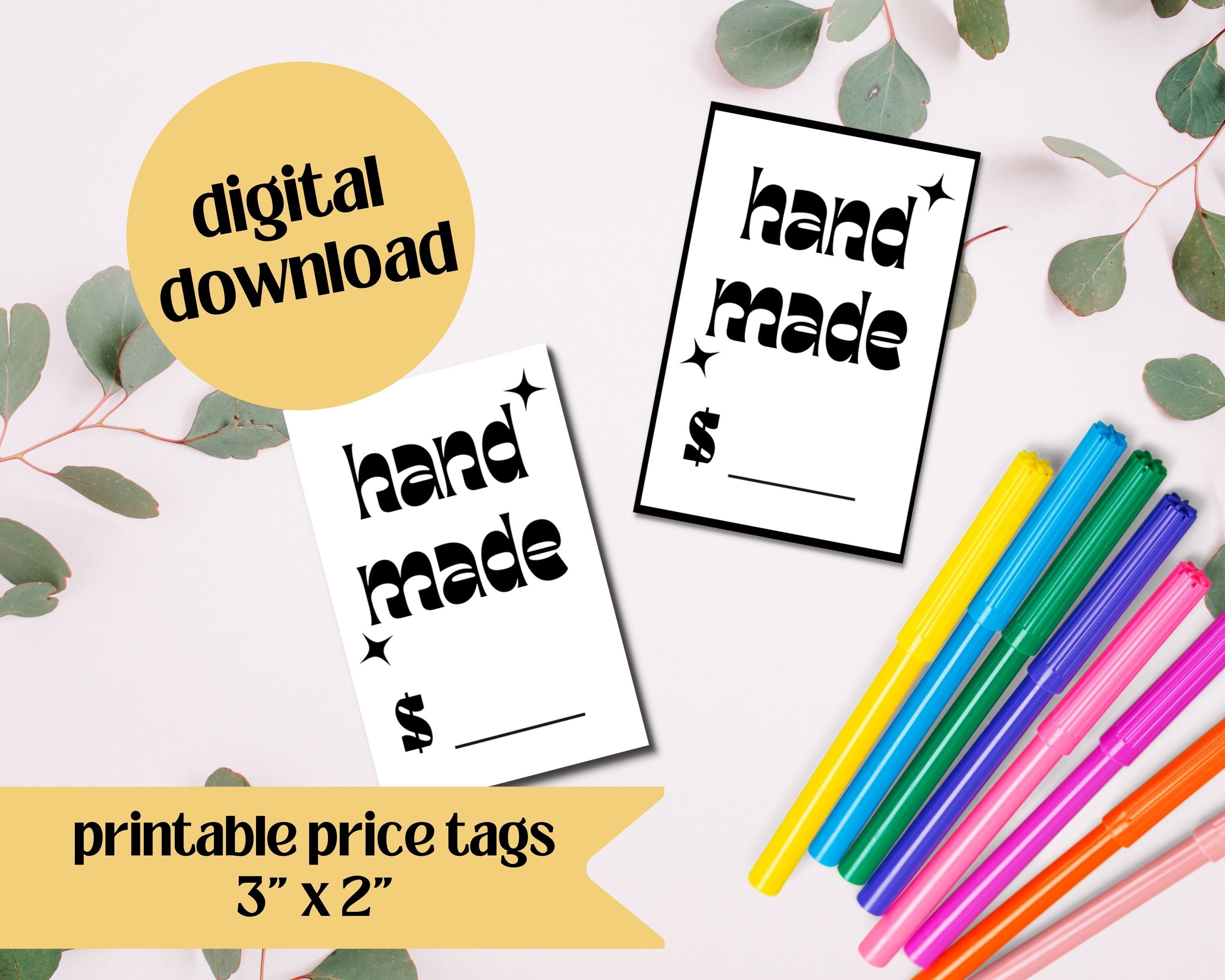 Cute Printable Price Tags