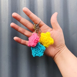 Crochet Star Pattern | Cute Mini Star Charms Instructions | Crochet ...