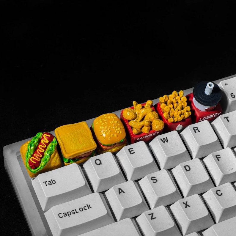 Fast Food Keycap | Artisan Keycap | Custom Keycap - Etsy