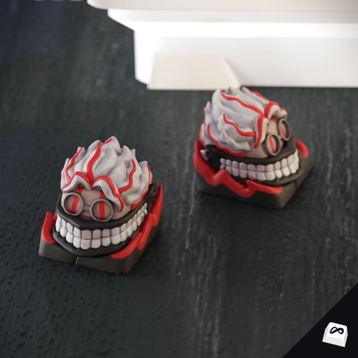 Okarun | Dandadan Artisan Keycap | Anime Keycap | Gift for Gamer ...