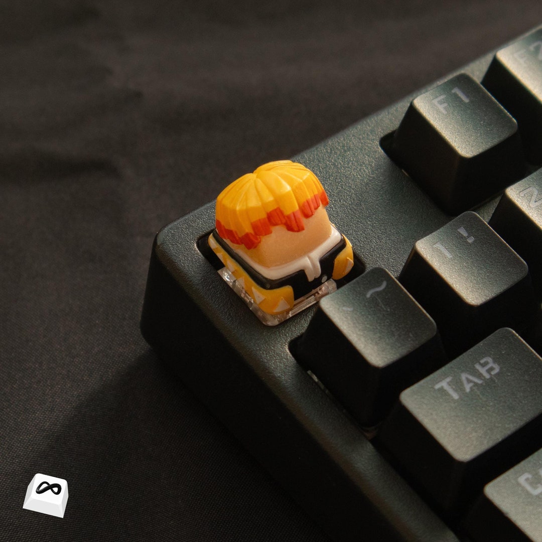 Zenin Thunder Keycap | Anime Keycap | Custom Keycap | Hand-painted ...