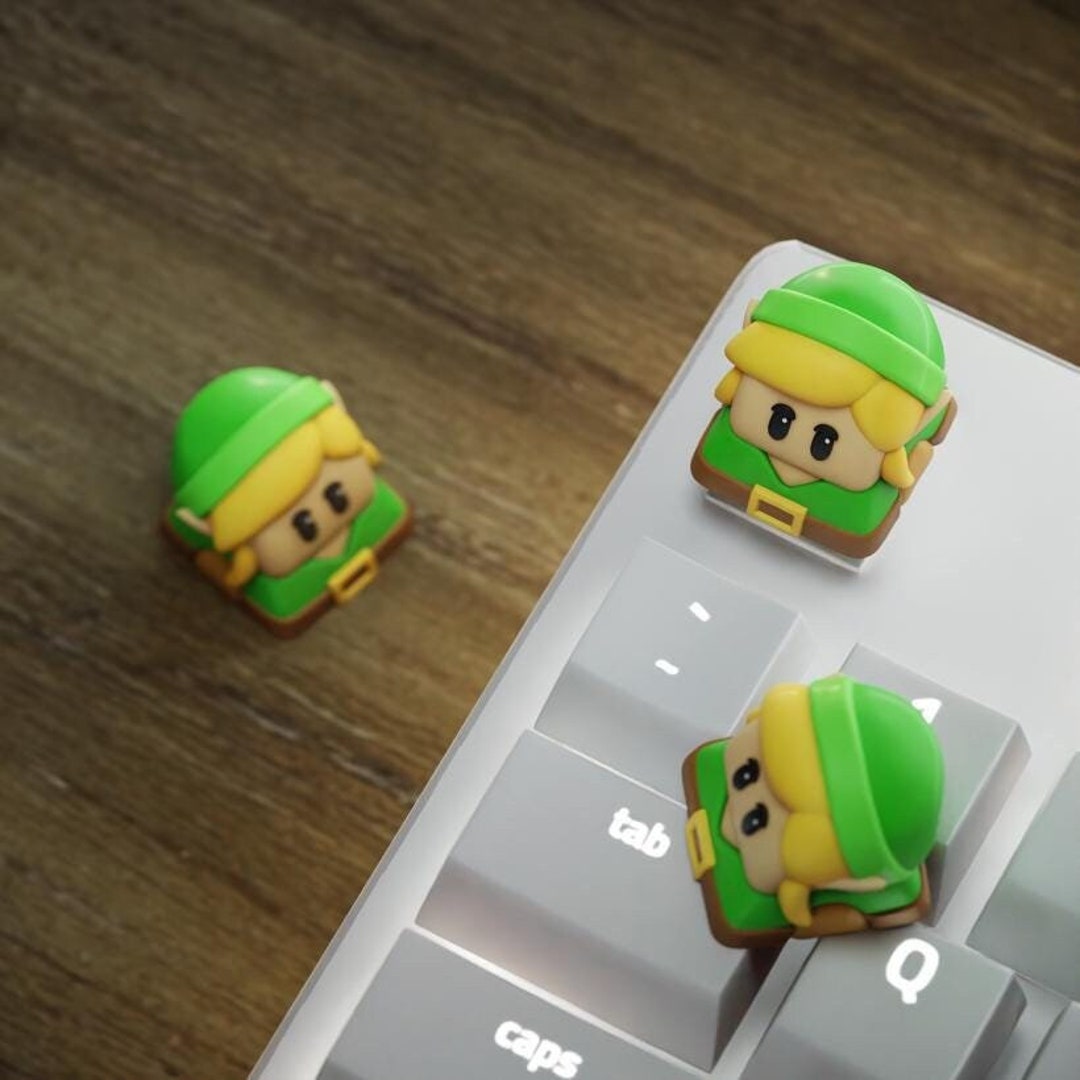 Zelda Link Keycap | Artisan Keycap | Custom Keycap | Gaming Keycap - Etsy