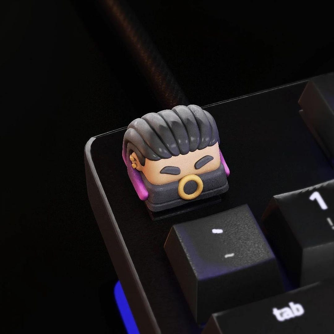 Purple Demon Keycap | Custom Keycap | Premium Quality Keycap | Game ...