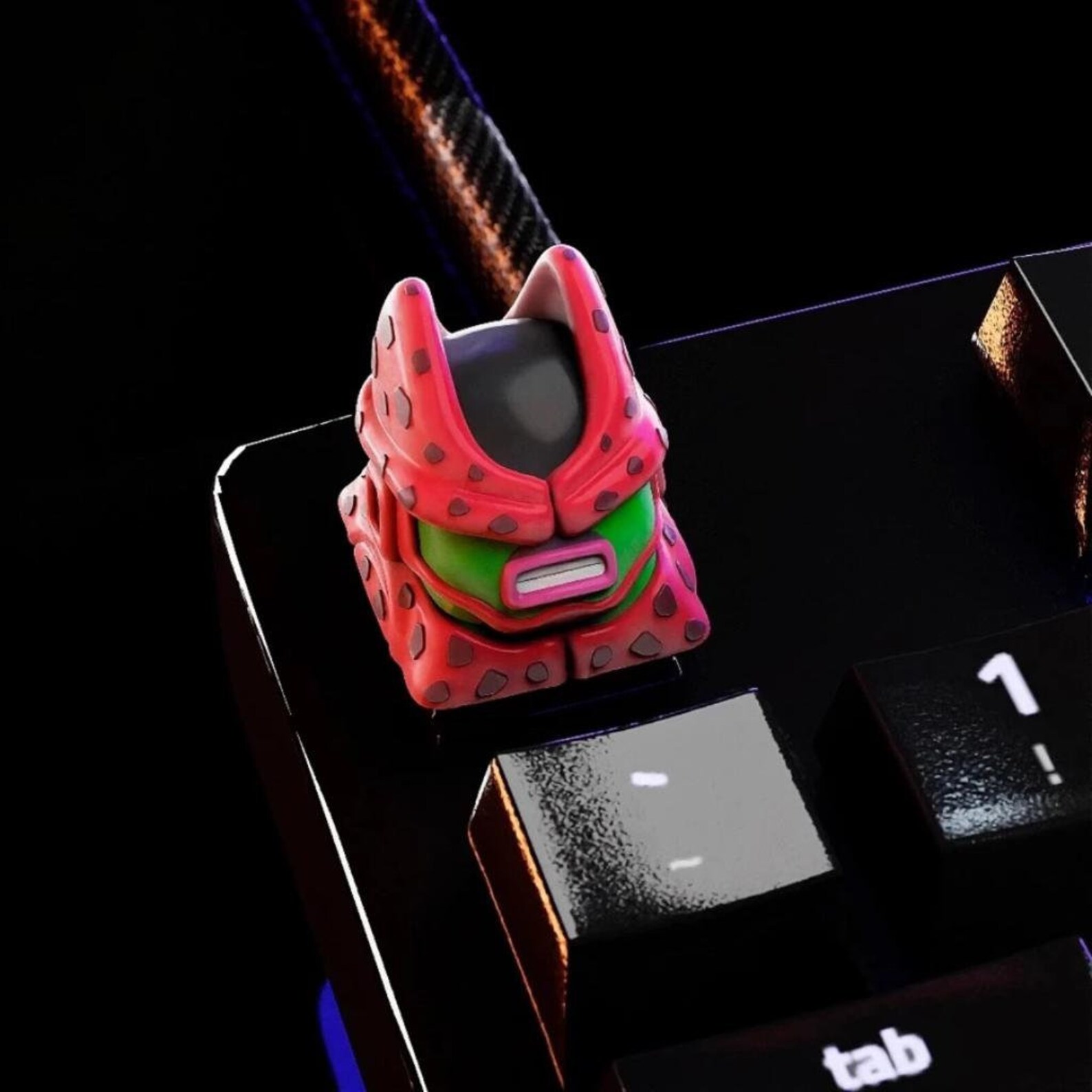 Dragon Ball Cell Max Keycap | Custom Anime Keycap | Anime Character ...