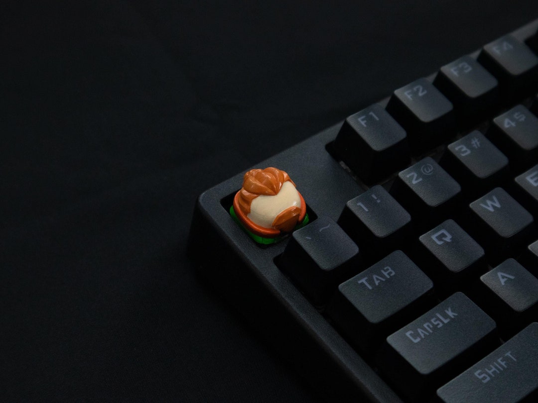 Valorant Breach Keycap Custom Keycap Artisan Keycap Game Character Keycap Gamer Keycap Resin ...