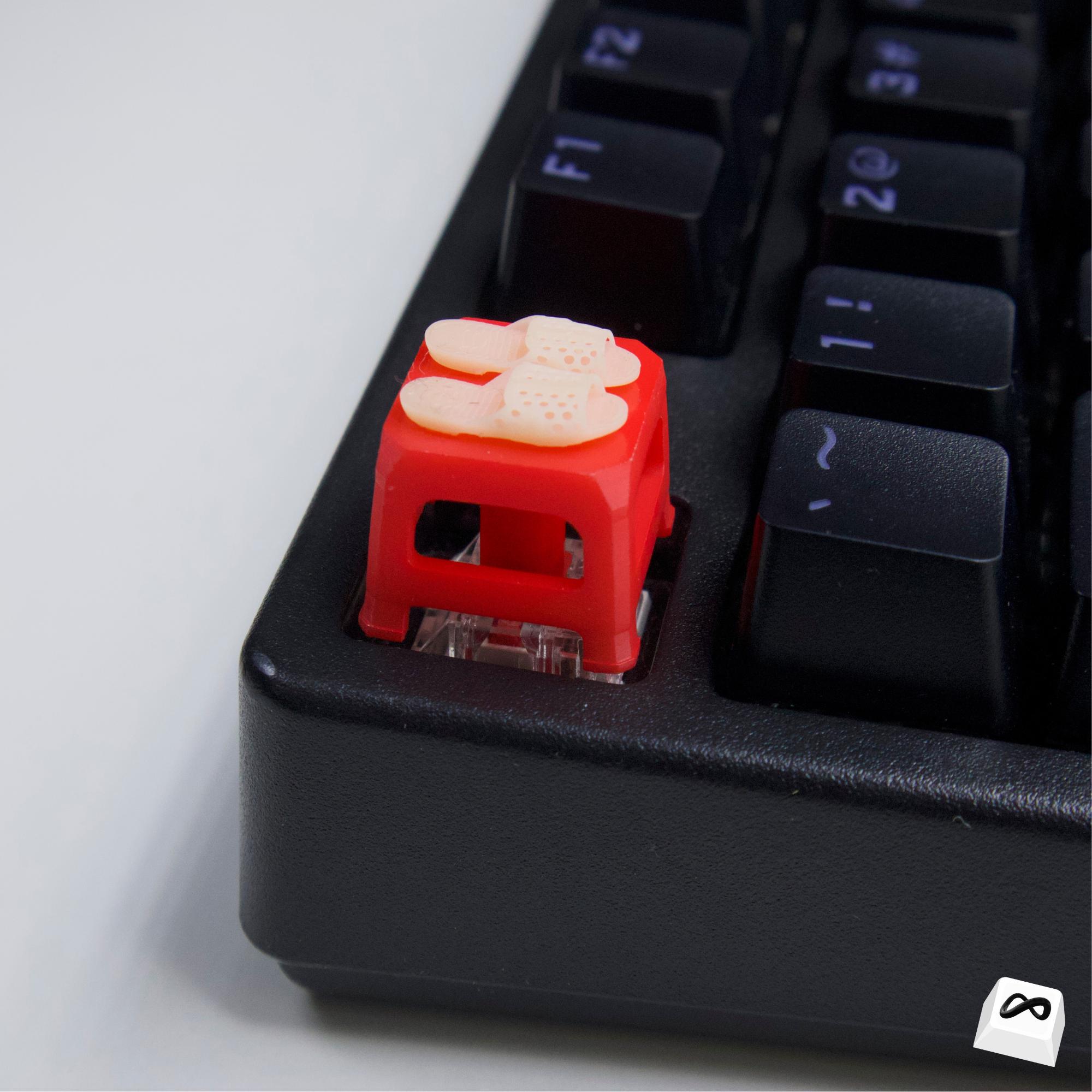 Vietnamese Street Culture Keycap | Red Chair Artisan Keycap With ...