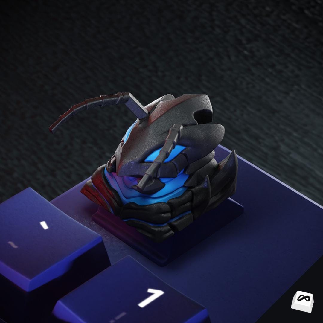 Beru Shadow Artisan Keycap | Solo Leveling | Anime Keycap | Custom ...