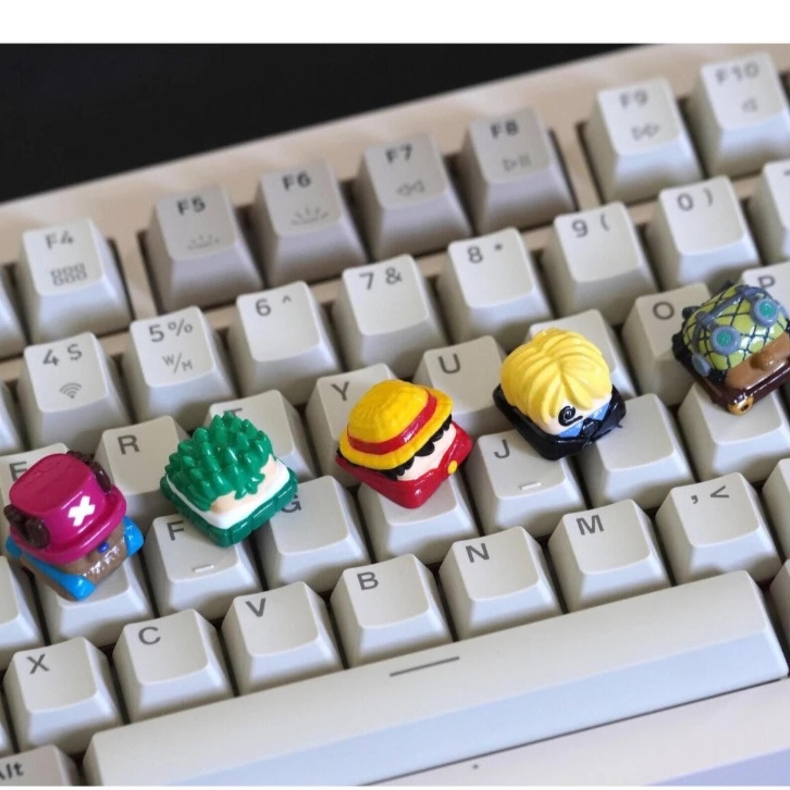 One Piece Luffy Keycap | Anime Keycap | Custom Keycap | Pirate Theme ...