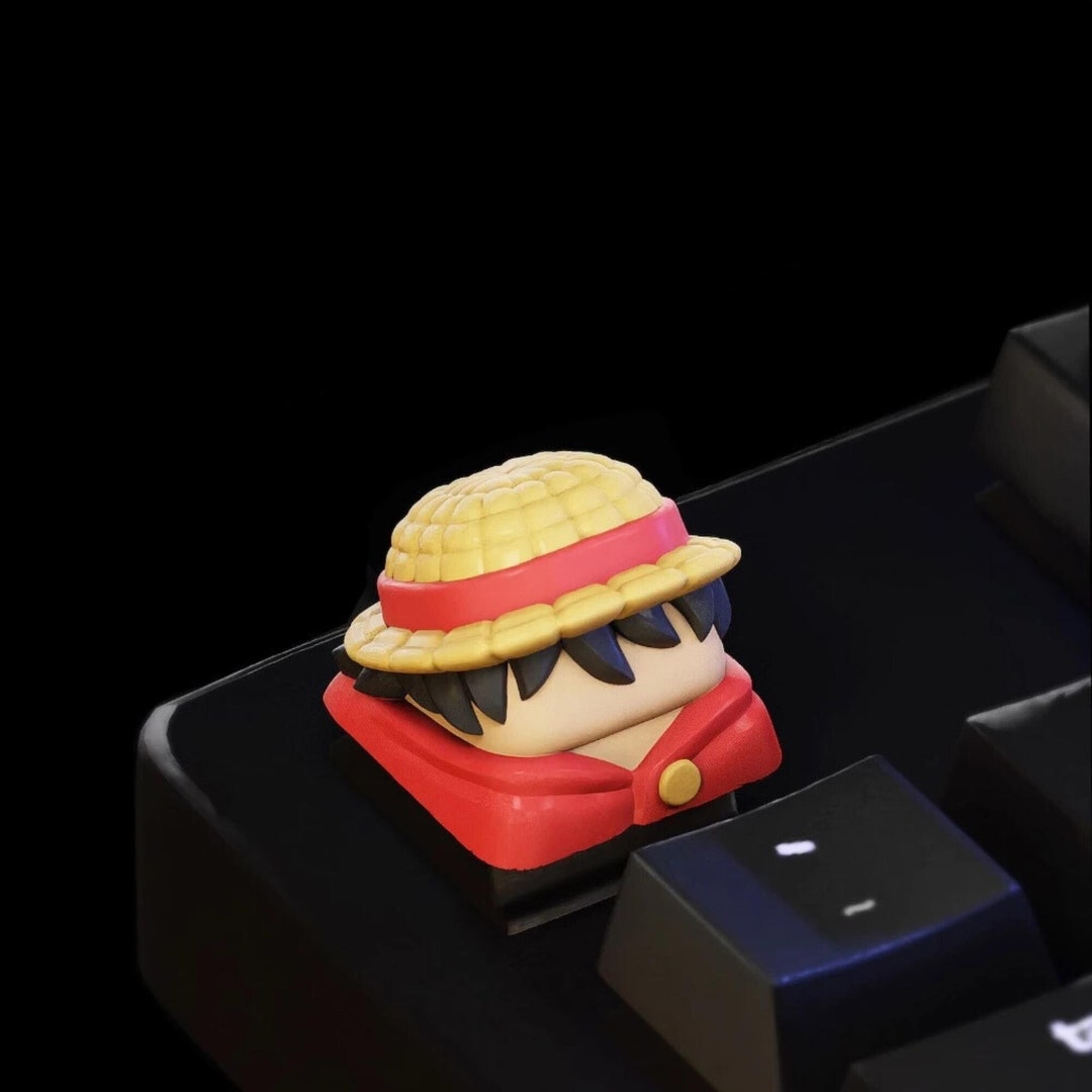 One Piece Luffy Keycap | Anime Keycap | Custom Keycap | Pirate Theme ...