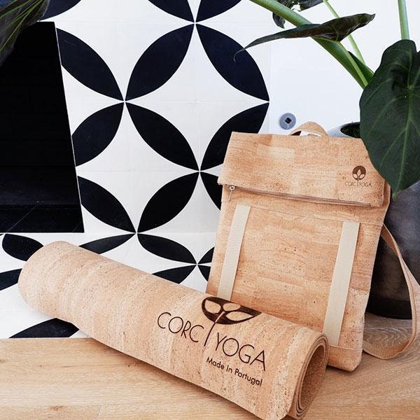 Yoga Cork Backpack, Vegan Gift, Yoga Mat Bag, All Nature, Eco Backpack ...