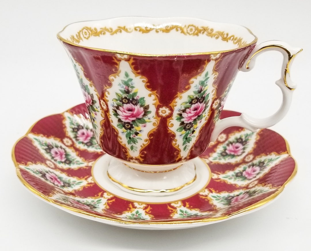 Royal Albert Royal Series Holyrood Teacup and Saucer - Etsy