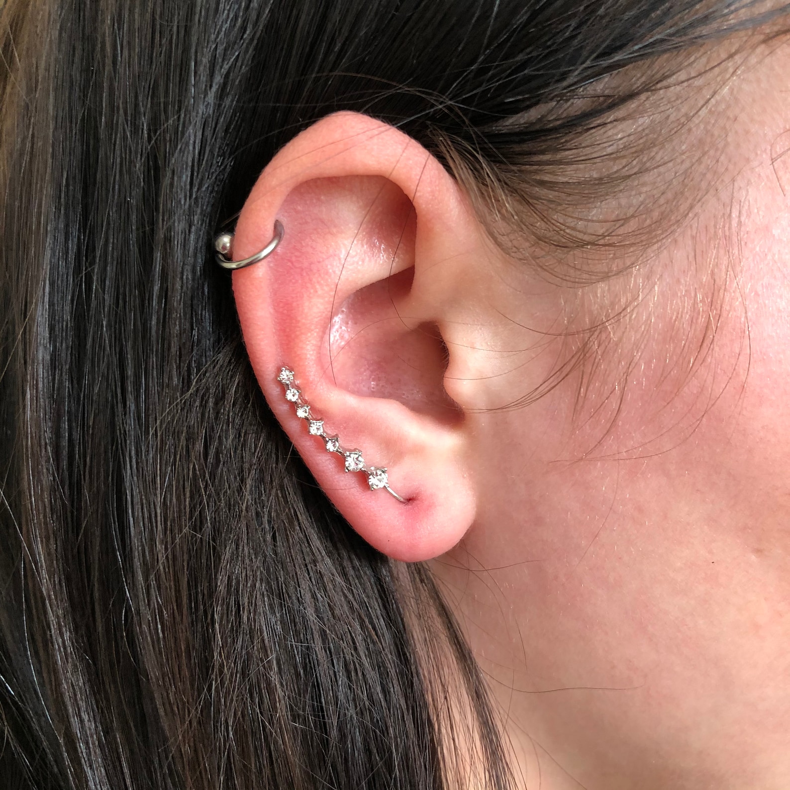 Ear Crawler Minimalist Ear Climbers Dainty Jewelry - Etsy