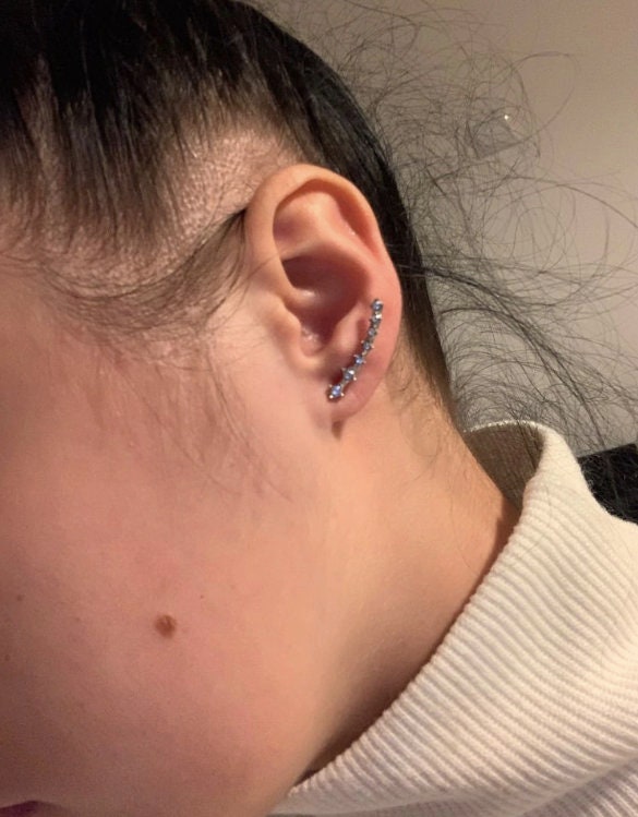 Ear Crawler Minimalist Ear Climbers Dainty Jewelry - Etsy