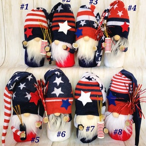 Patriotic Gnomes - Etsy