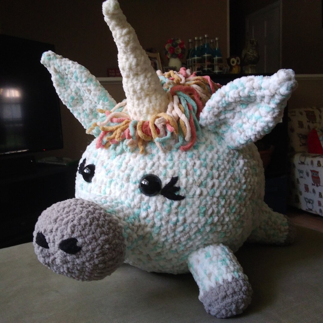 Unicorn Ball Pattern - Etsy