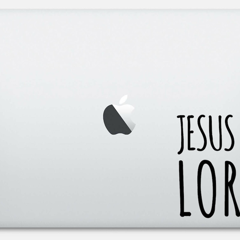Jesus MacBook Decal - Etsy