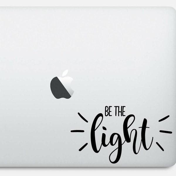 MacBook Light Decal - Etsy