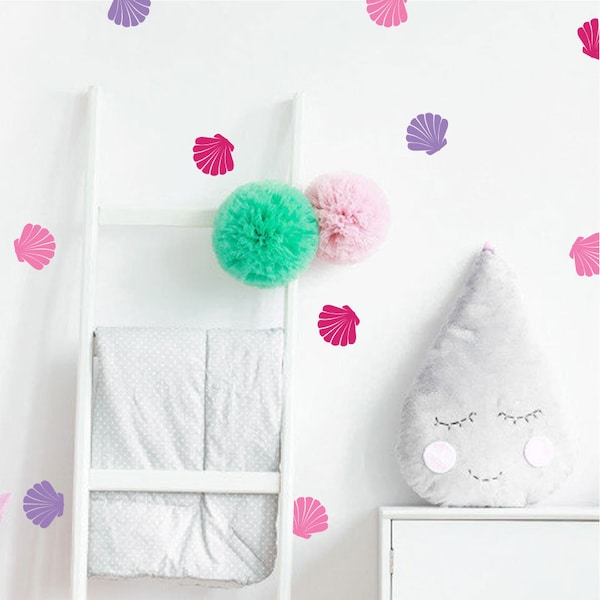 Shell Wall Decal - Etsy