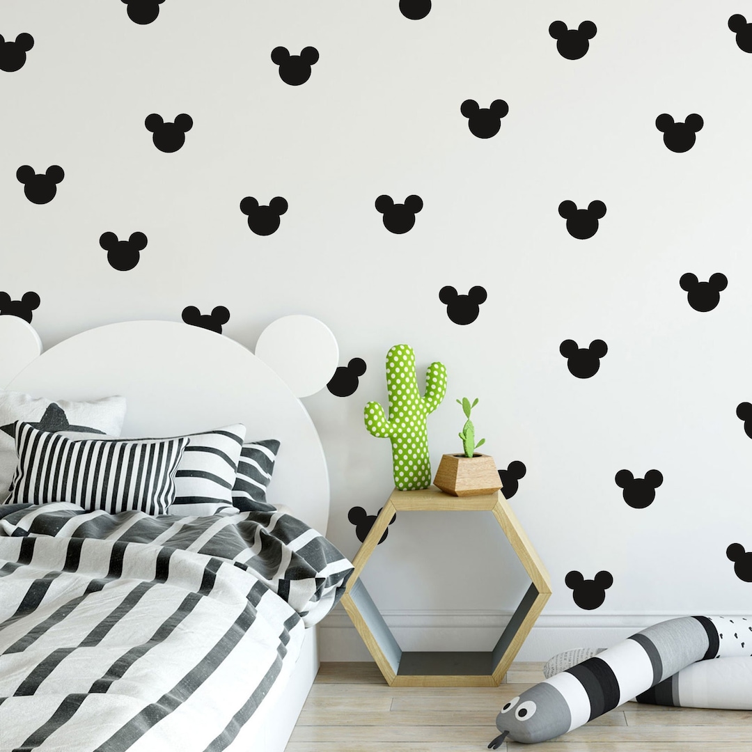 Mickey Wall Decal Set - Stickers - Wall Pattern Decals - Confetti ...