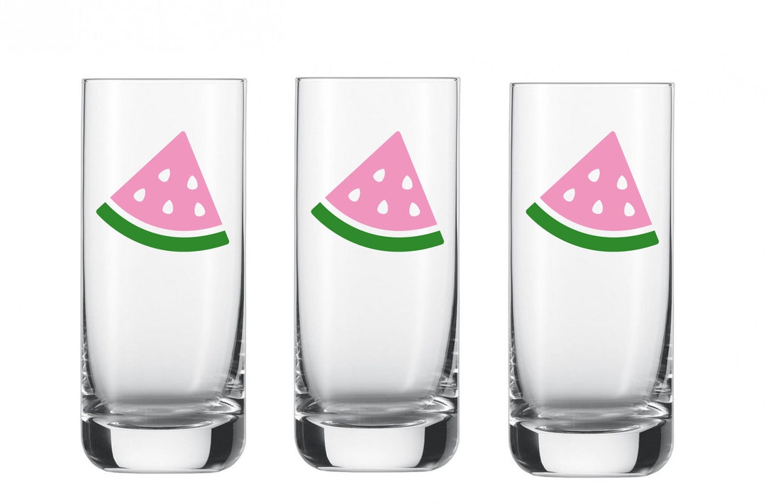 10 Watermelon Decals, Longdrink Decals, Birthday Seals, Party Decals ...
