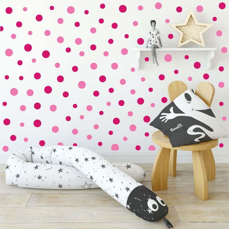 Dot Wall Decal Set Stickers Wall Pattern Decals Confetti | Etsy