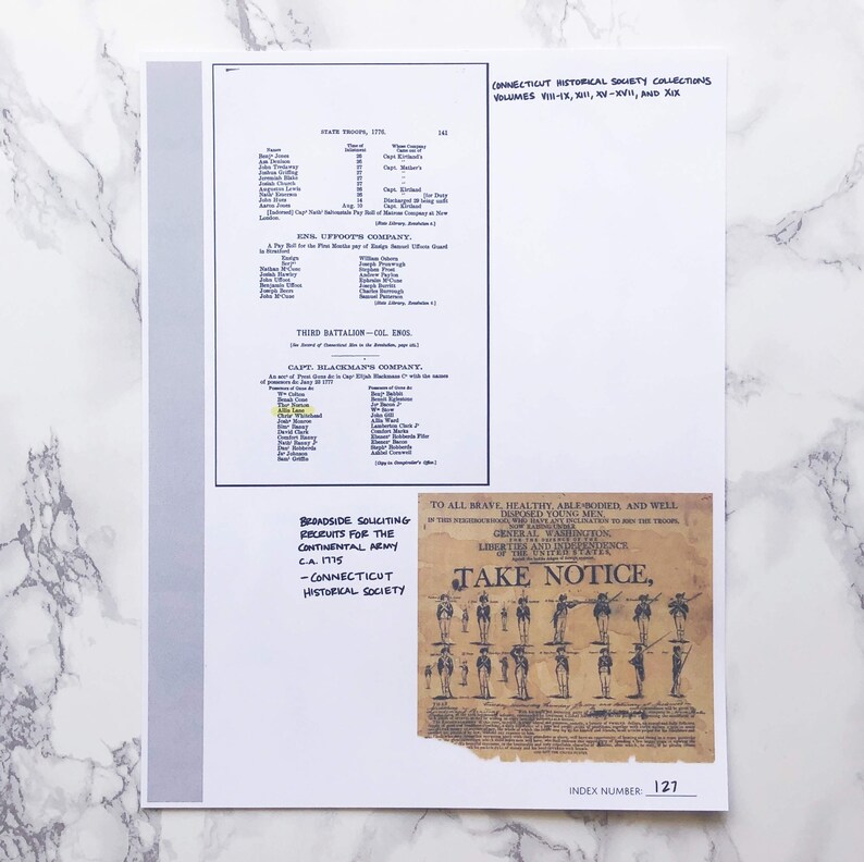 Blank Notes Page: Printable Genealogy Form for Family History | Etsy