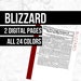 Blizzard Page: Printable Genealogy Form digital Download - Etsy