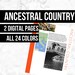 Ancestral Country Page: Printable Genealogy Form digital - Etsy