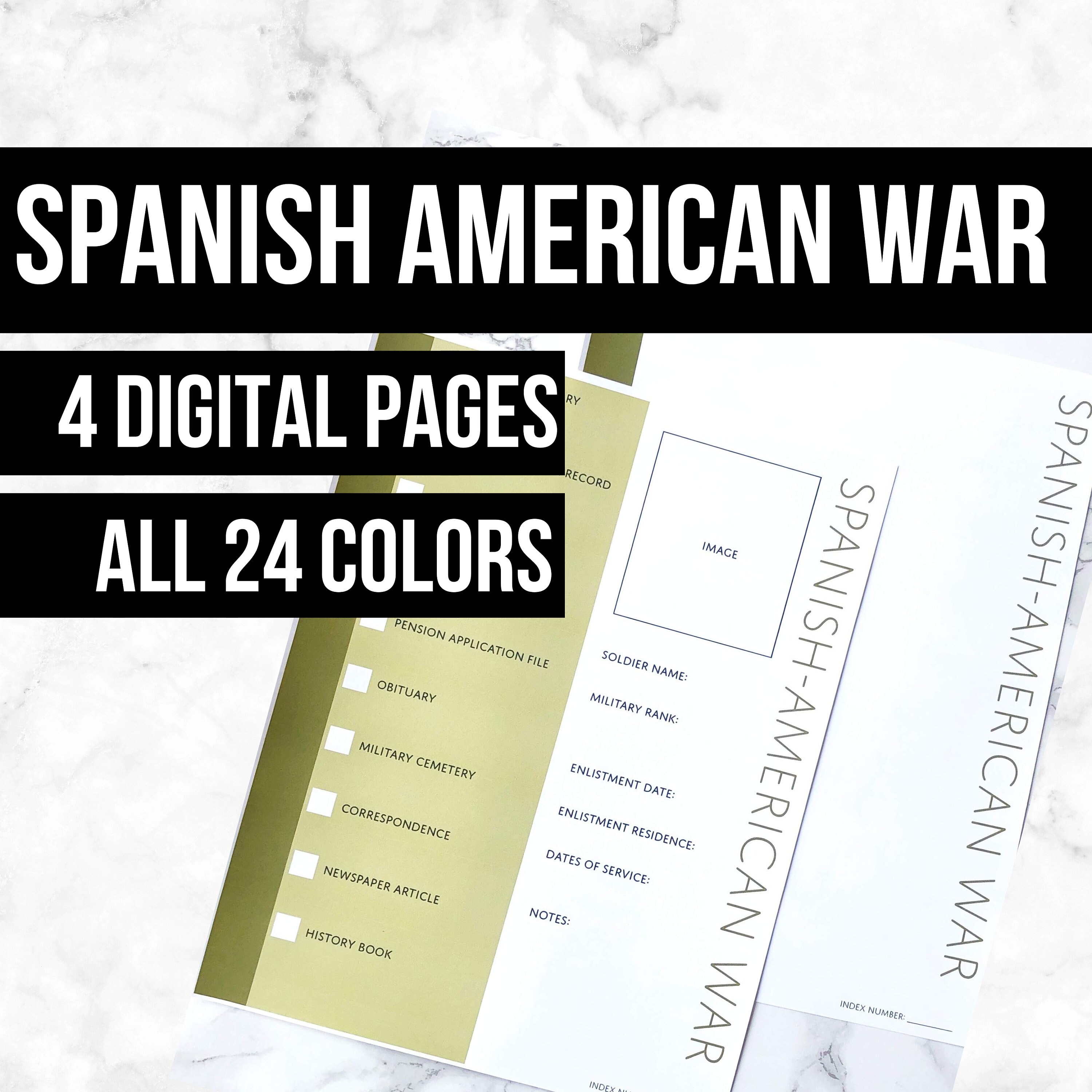 Spanish American War Family History