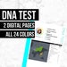 DNA Test: Printable Genealogy Form digital Download Family Tree ...