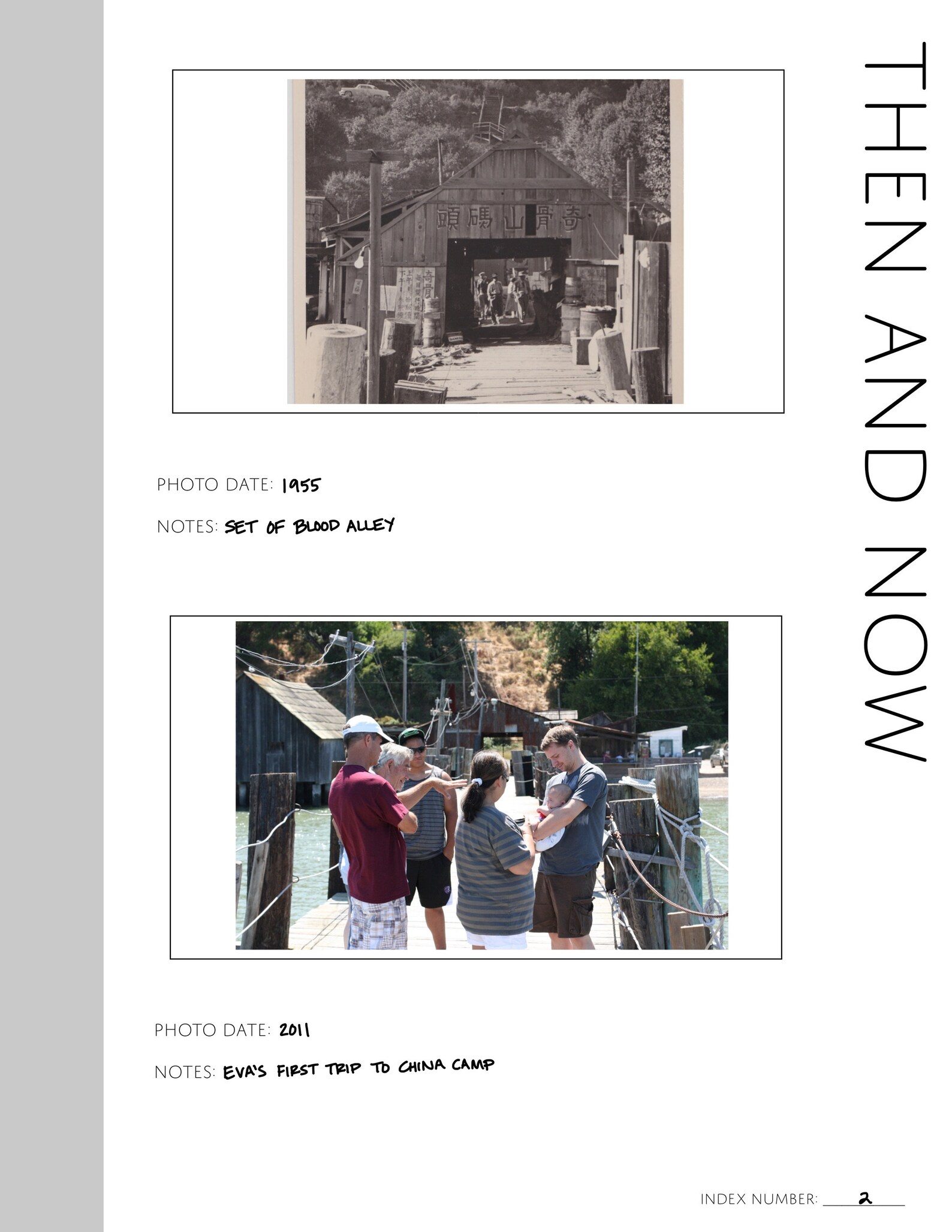 Then and Now Page: Printable Genealogy Form digital Download - Etsy