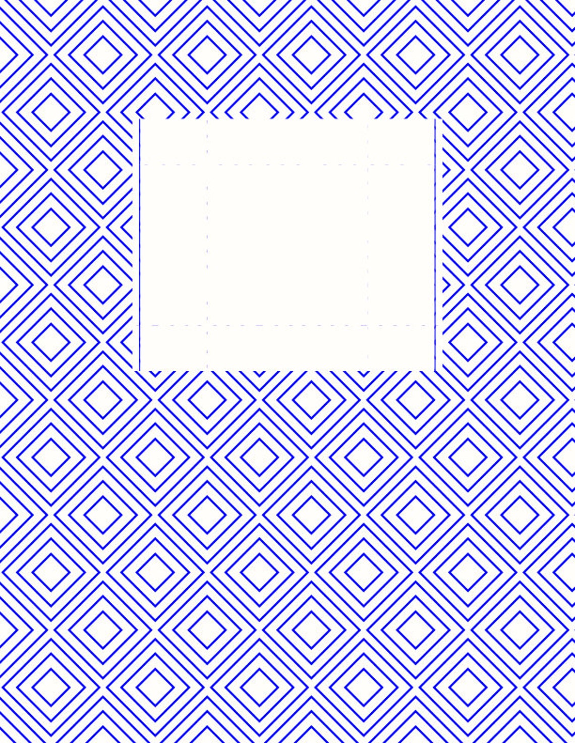 Diamonds Design Cover Page: Printable Genealogy Form digital - Etsy