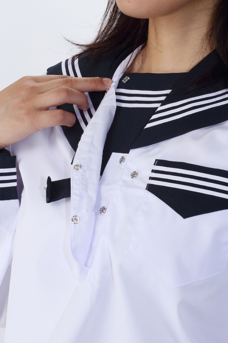 JK School Uniform SUMMER Short Sleeve A: Sailor Type - Etsy