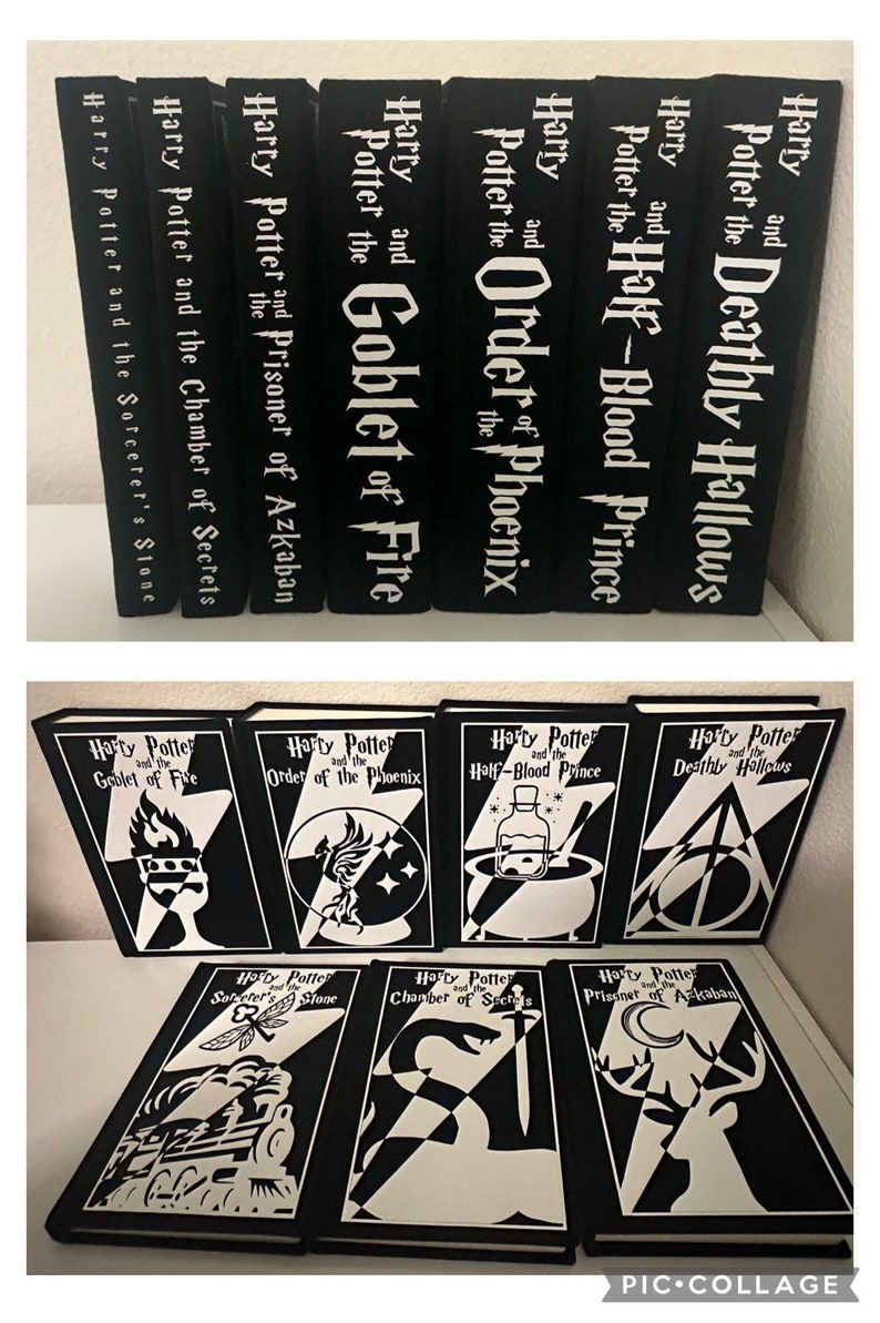 Harry Potter Rebound Book Set - Etsy