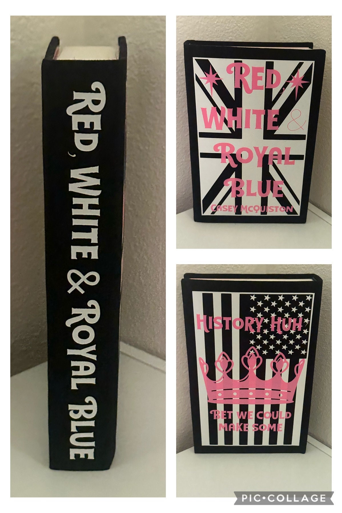 Red, White and Royal Blue Rebound Book - Etsy