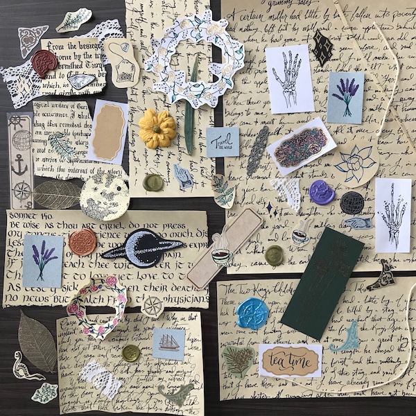 Collage Elements - Etsy