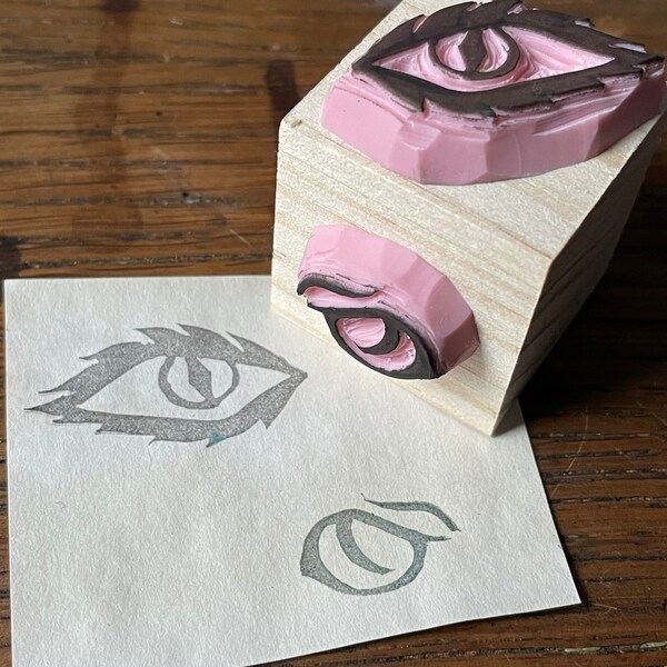 Eye Rubber Stamp - Etsy