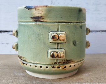 Steampunk Creepy Character Sculpture. A Bird Head Character. Fine Art ...