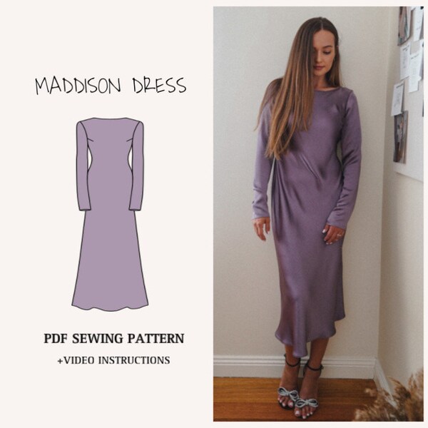 Long Sleeve Dress - Etsy