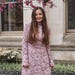 SOPHIE Dress Sewing Pattern: Scalloped Lace, Bell Sleeves (PDF Digital ...
