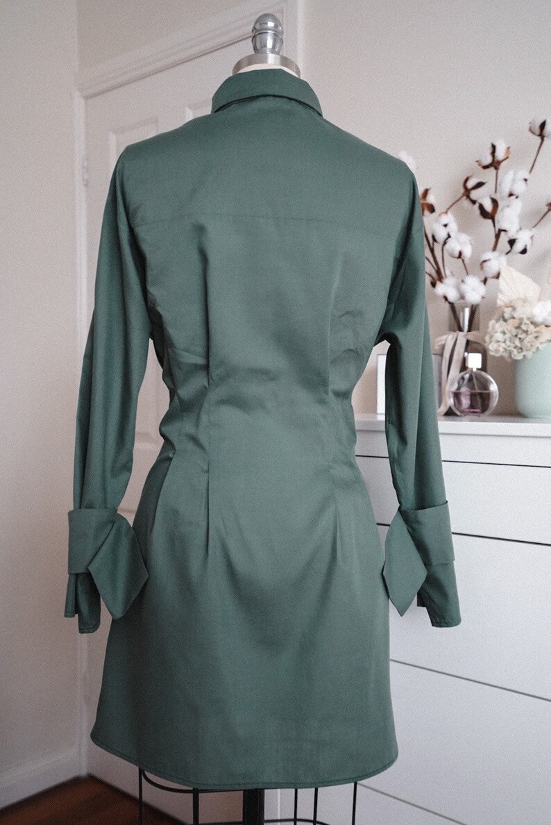 Stella Button up Shirt Dress Printable Sewing Pattern A4 Pdf - Etsy