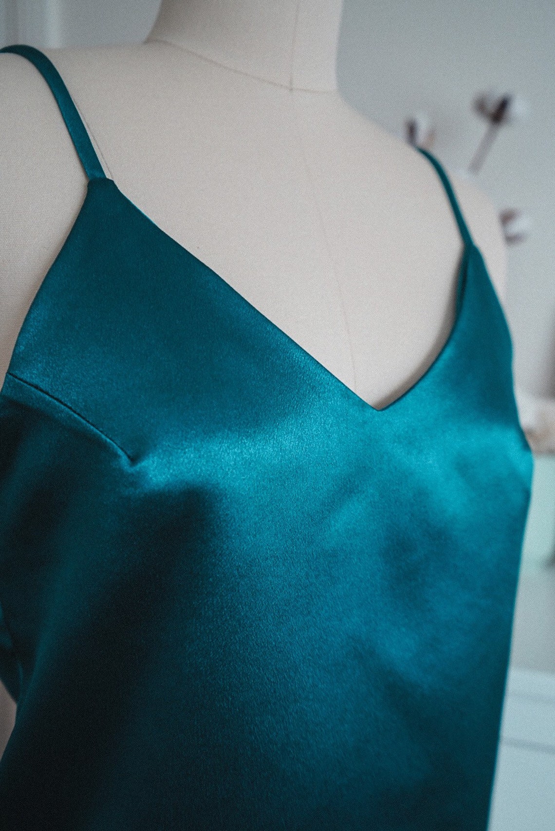 Courtney Cami Silk Slip Top Printable Sewing Pattern A4 Pdf | Etsy