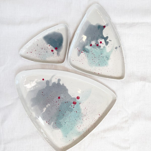 Triangle Dinnerware - Etsy