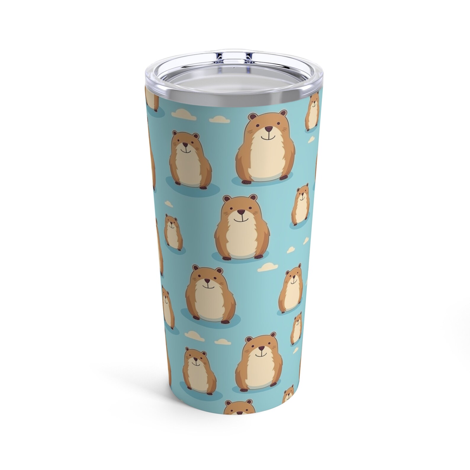 Cute Capybara Tumbler 20oz for Cold & Hot Drinks - Etsy