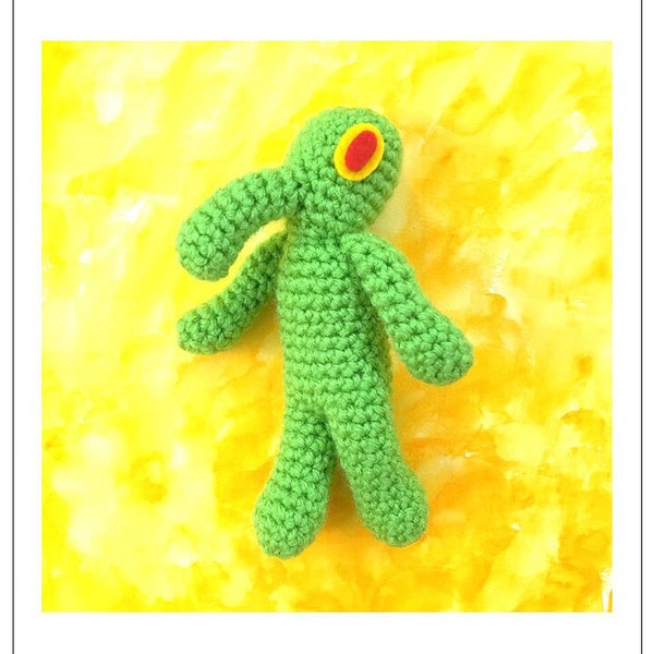 Crochet Squidward Pattern - Etsy