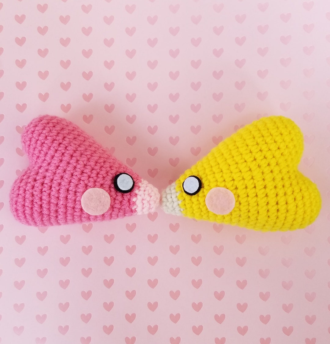 Poke Inspired | Shiny Luv Crochet | Amigurumi Stuffed Toy Heart Fish ...